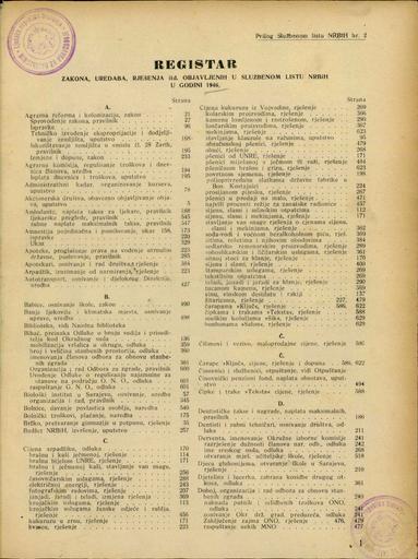 Leto : 1946